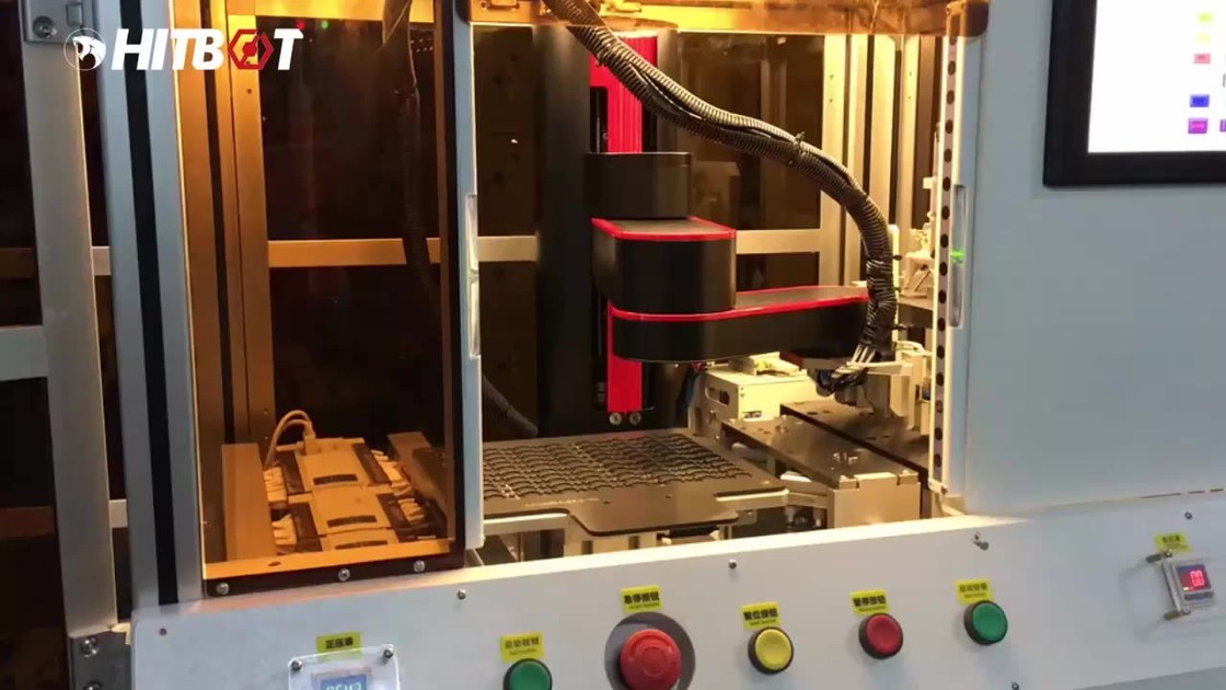 Handling Robot Arm Of Hitbot Z-Arm 6140 Mini Cobot With Vacuum Gripper ...